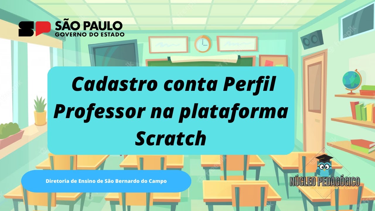 Cadastro conta Perfil Professor na plataforma Scratch - YouTube