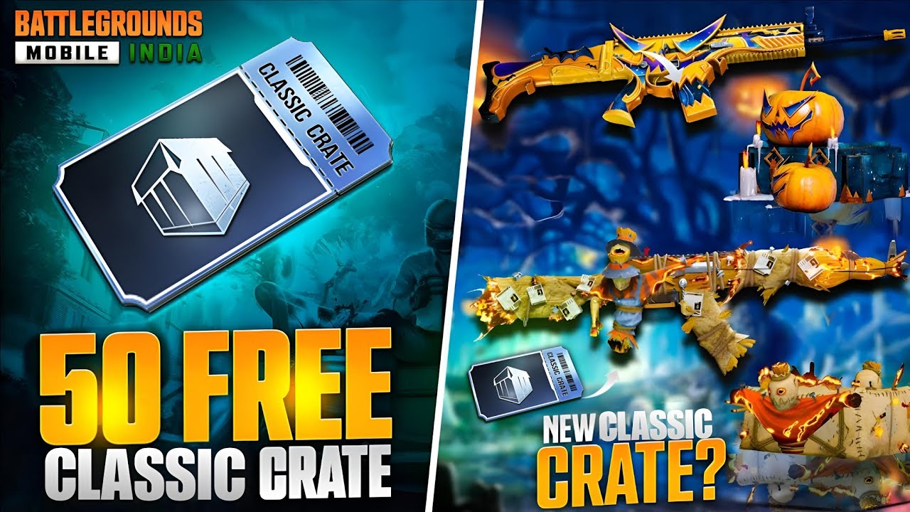 OMG 🤯 200+ Classic Crates | Classic Crate Opening | bgmi | bgmi live ...