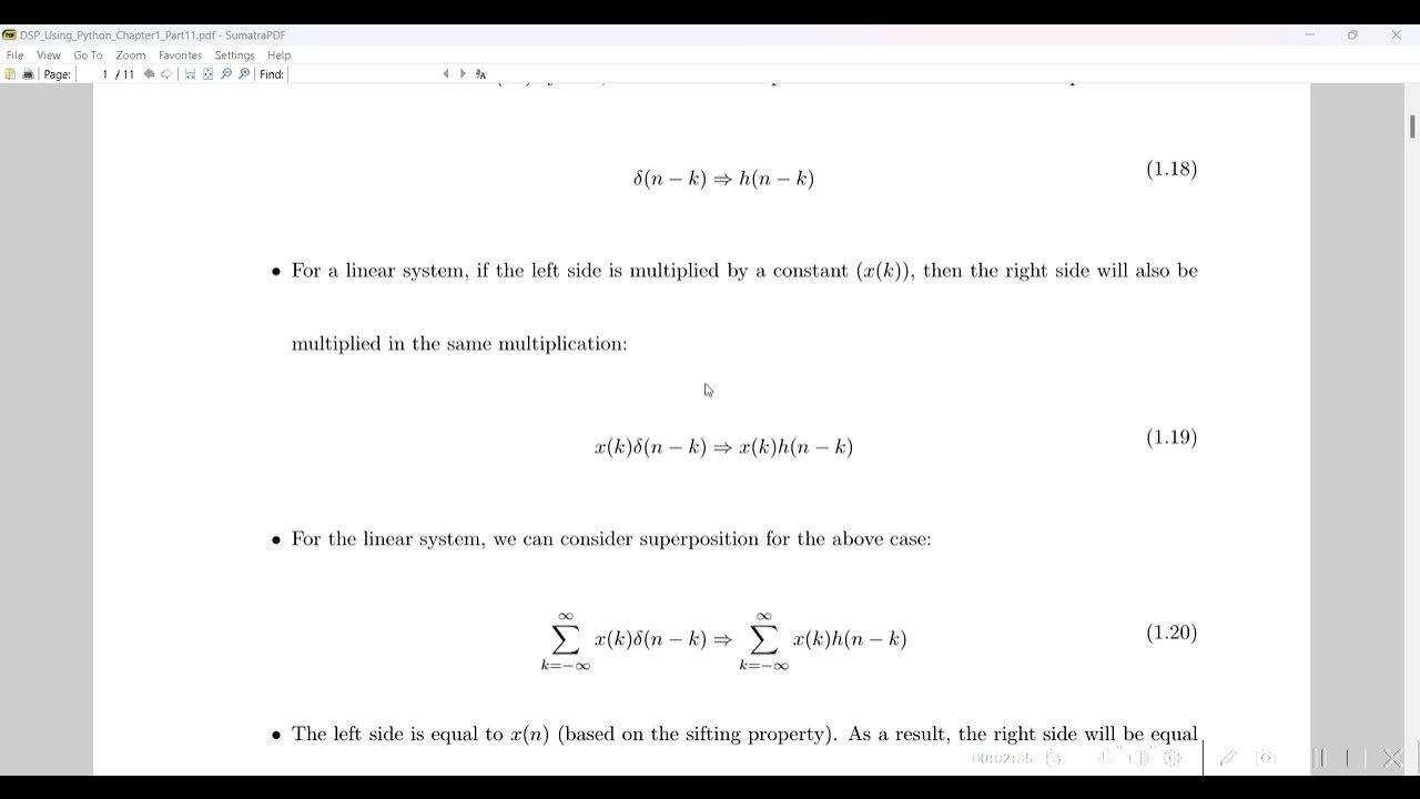 Digital Signal Processing Using Python Chapter 1 Part11 Youtube