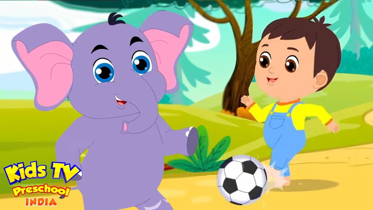 Ek Mota Hathi, एक मोटा हाथी, Aloo Bola Mujhko Khalo, Hindi Rhymes for ...