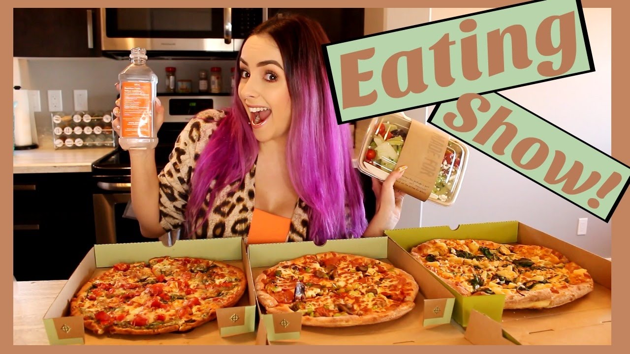 MY FIRST EVER EATING SHOW!!! - YouTube