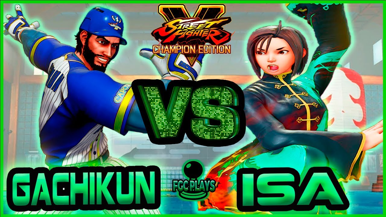 SFV CE: Gachikun (Rashid) vs Isa (Akira) 🔥 Battle Lounge 🔥 Street ...