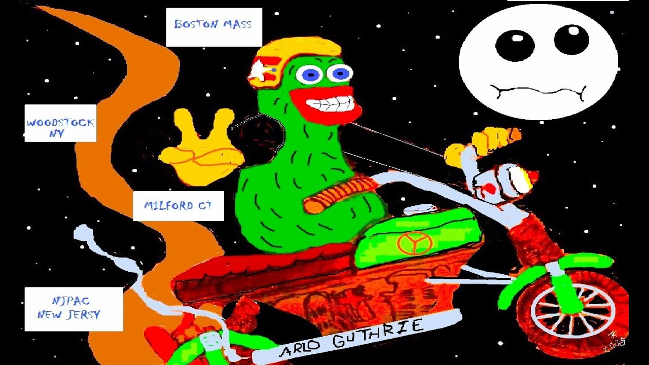Singing Pickle On A Motorcycle Song by Arlo Guthrie HPV2 - YouTube
