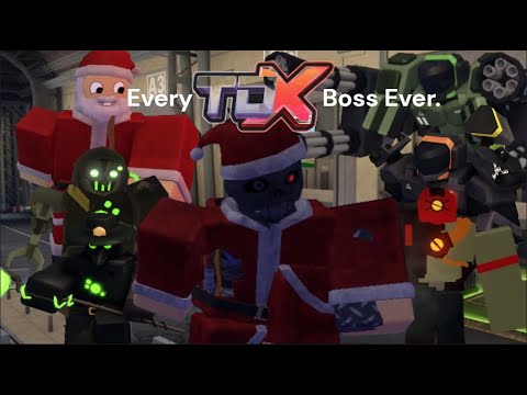 Every TDX Boss Ever. (As of Xmas Nightmare) - YouTube