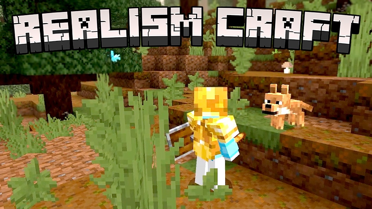 I Met The Cutest New Friend In MINECRAFT ( Realism Craft ) - YouTube