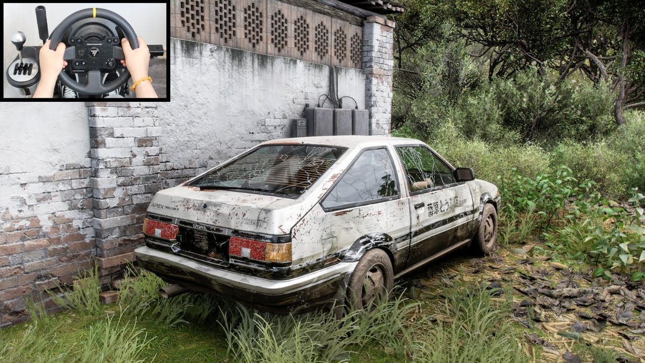 Forza Horizon 5 Rebuilding Initial D Toyota AE86 | Thrustmaster TX Gameplay - YouTube