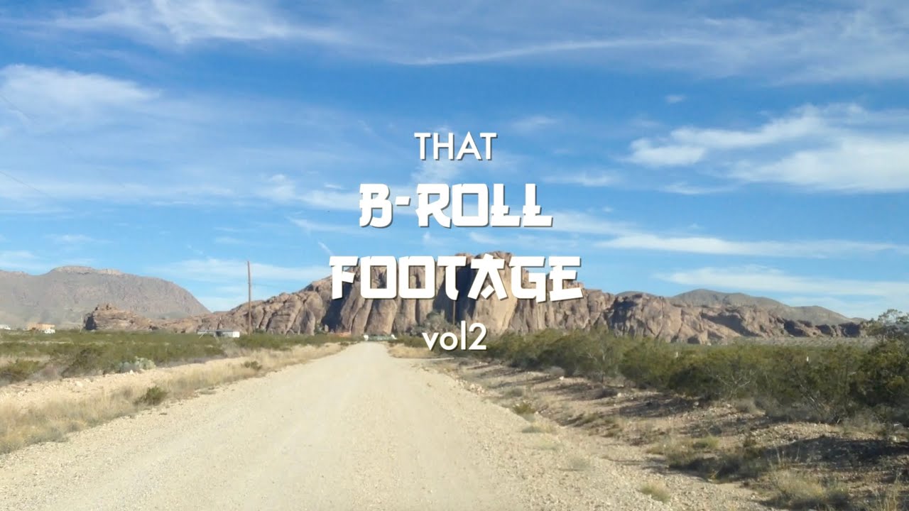 That B-Roll Footage vol2 - Hueco Tanks - YouTube
