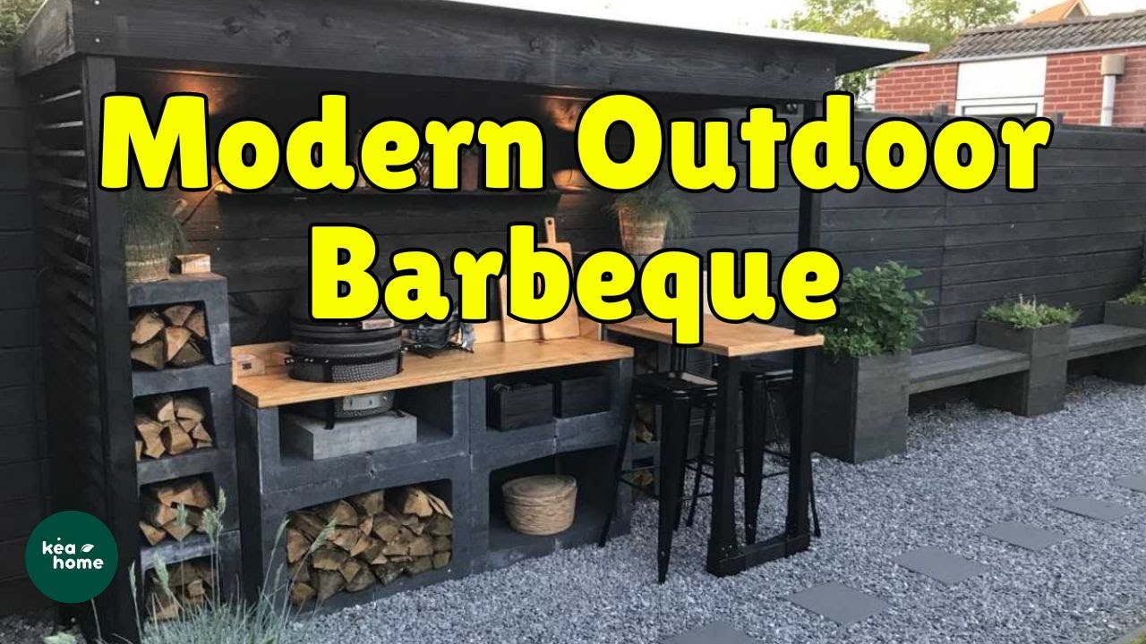 Top Outdoor Barbeque Ideas For Entertaining Outdoor BBQ Ideas Modern ...