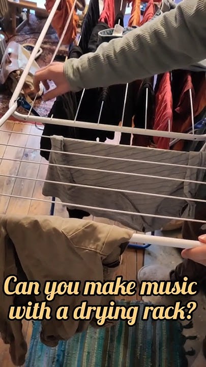 Can you make music with a Drying Rack? - YouTube