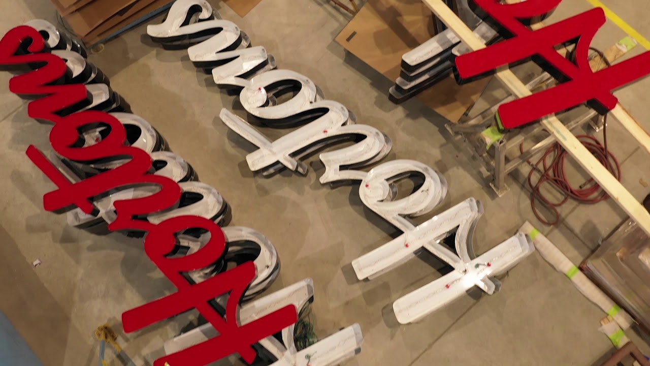 PATTISON SIGN GROUP - Tour of Orillia Warehouse - YouTube