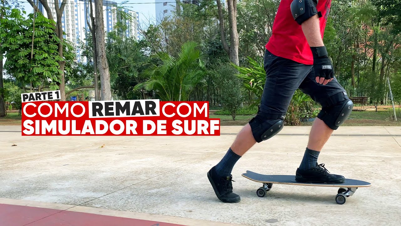 Tutorial Simulador de Surfe: PARTE 1 COMO REMAR - YouTube