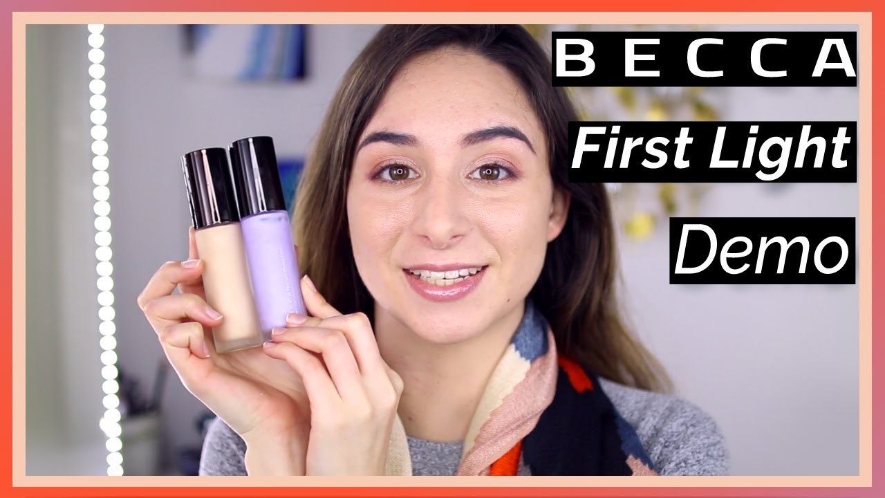 BECCA First Light Priming Filter! (+ Purple Alternatives) - YouTube
