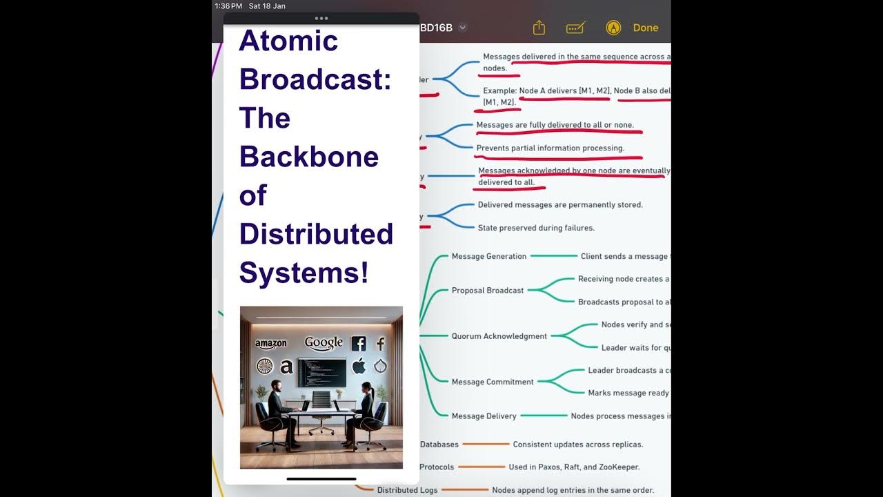 Atomic Broadcast: The Backbone of Distributed Systems! - YouTube