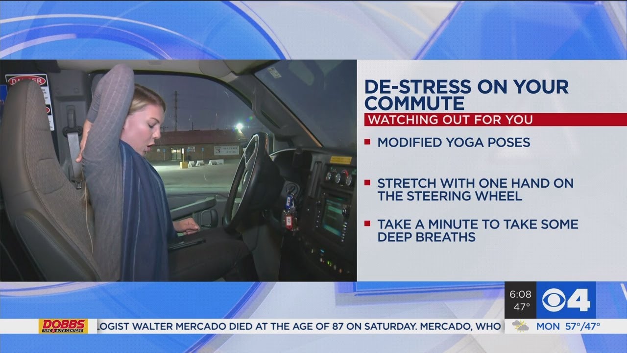 Ways to de-stress on your morning commute - YouTube