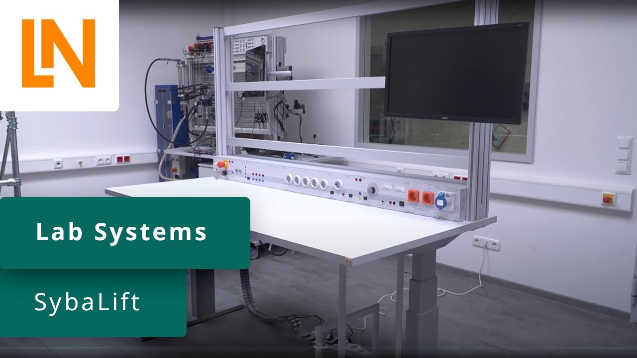 SybaLift height-adjustable laboratory and work bench from our SybaLab ...