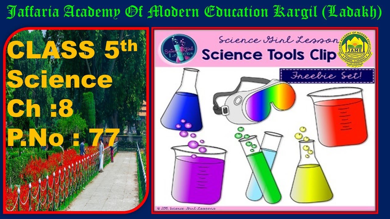 Class 5th Science ch 8 p no77 - YouTube