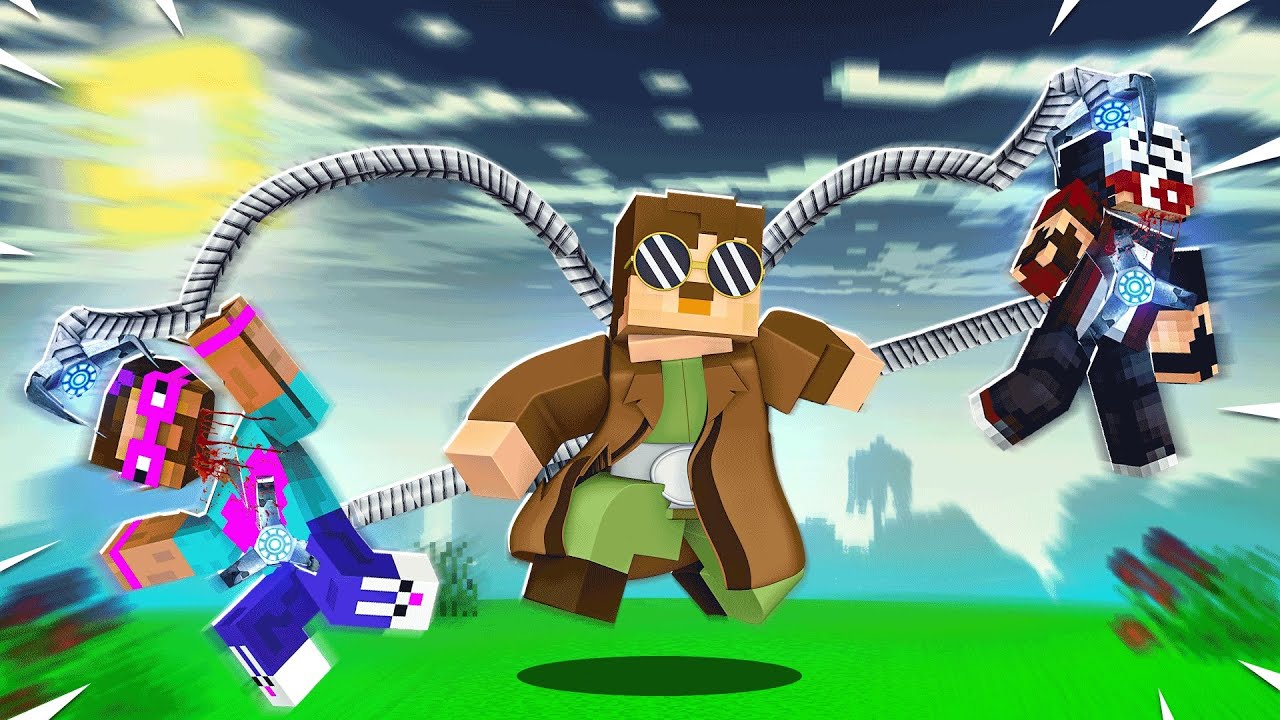CRAZYCRAFT DOCTOR OCTOPUS OLDUM - Minecraft - YouTube