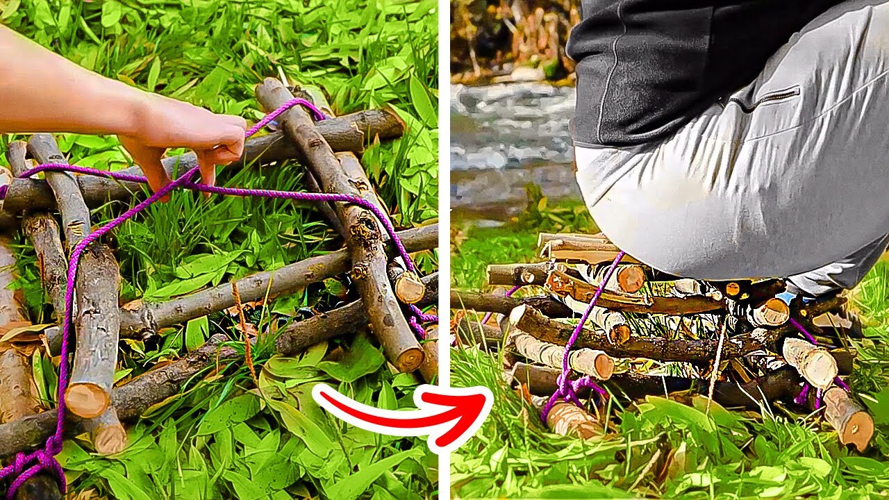 Clever Outdoor Hacks To Make Your Camping More Satisfying - YouTube