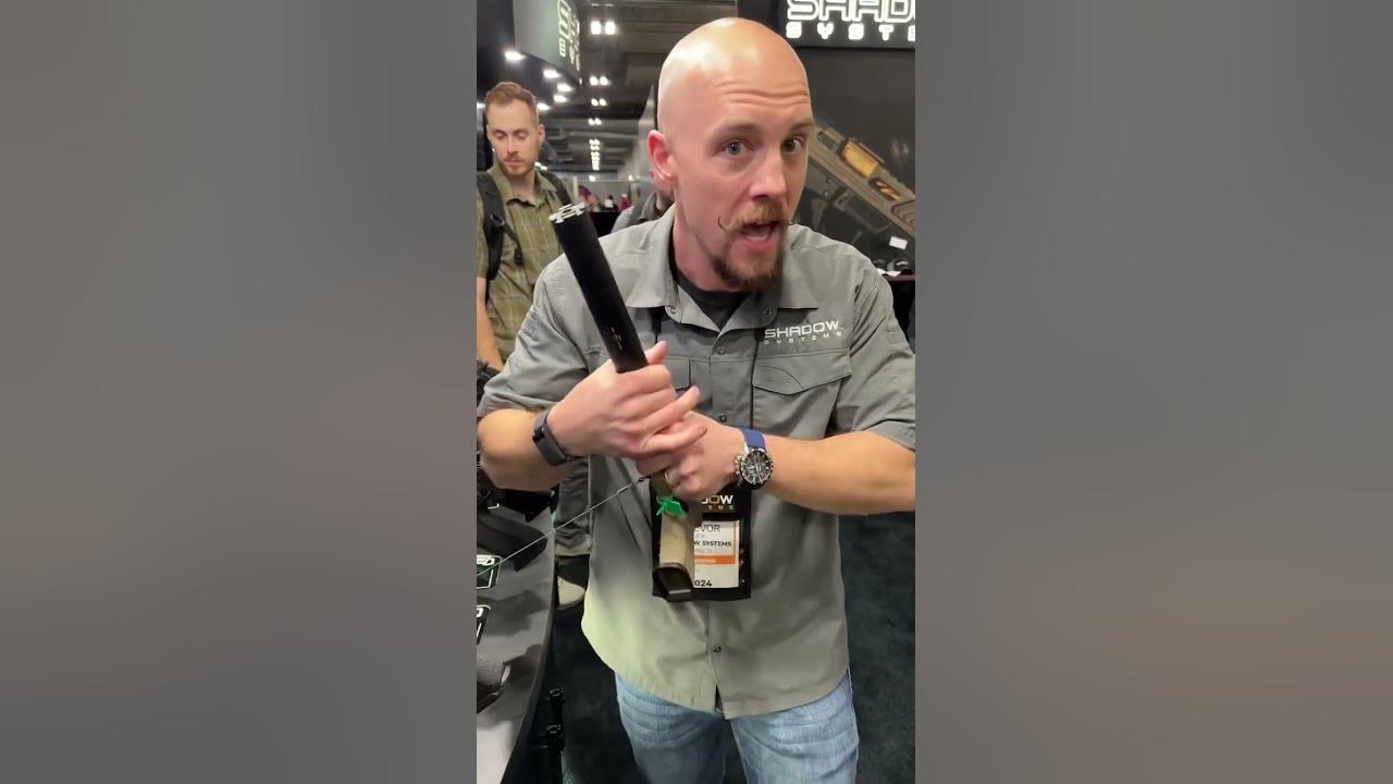 Using A Slide As A Wrench For The New Hs923 Suppressor At Shot Show 2024 Youtube