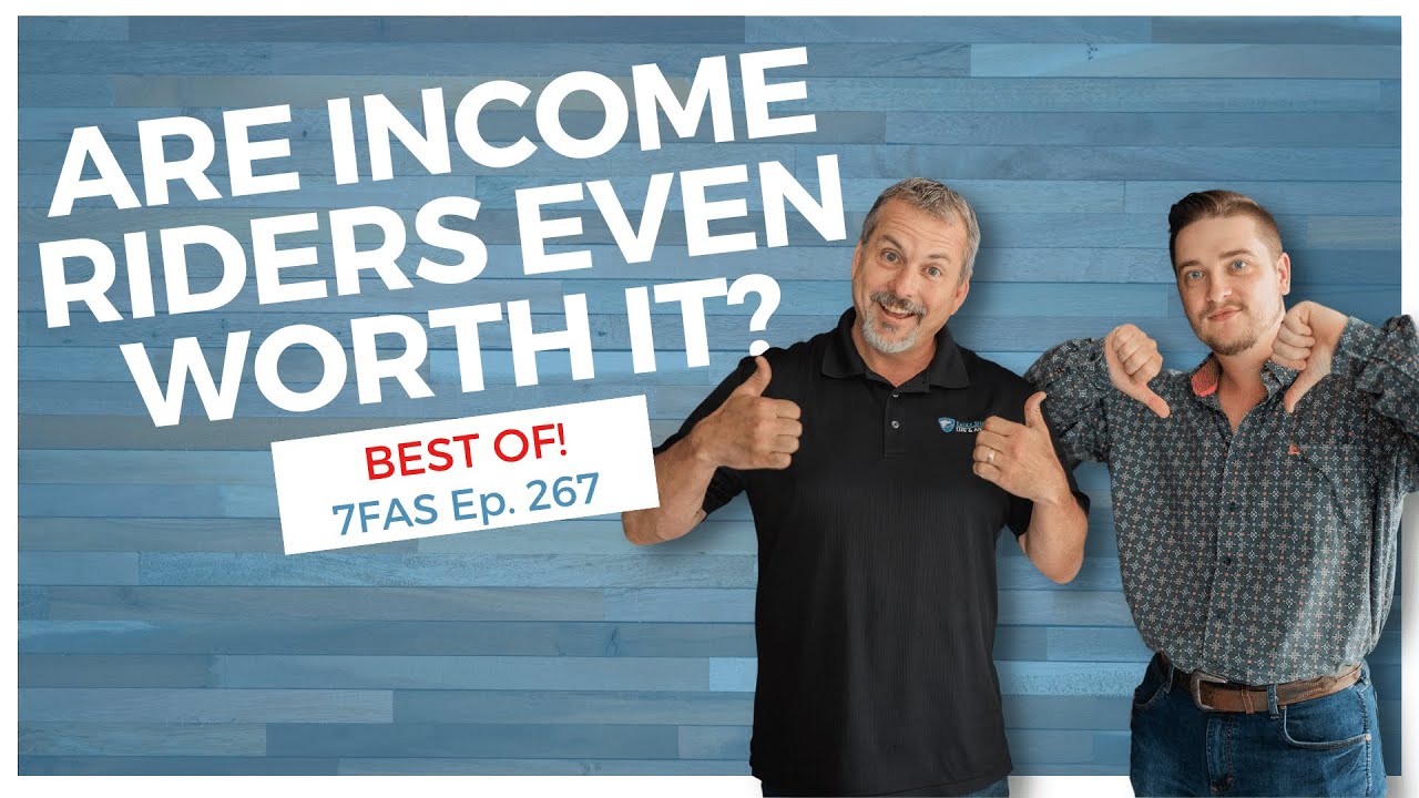 Income Riders... Are They Worth The Fee? | 7 Figure Annuity Sales ...