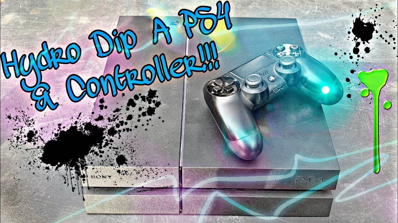 Hydro Dipping A PS4!!! 💦🎮 Results Are Crazy. 😋 - YouTube