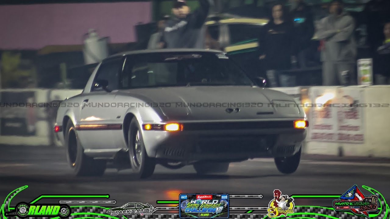 El Cenizo Mazda Rx-7 - 7.94 @ 167MPH WORLDS FASTEST STICK SHIFT 1ST GEN ...