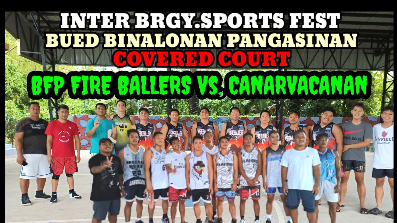 Canarvacanan Vs. BFP fire ballers full game - YouTube