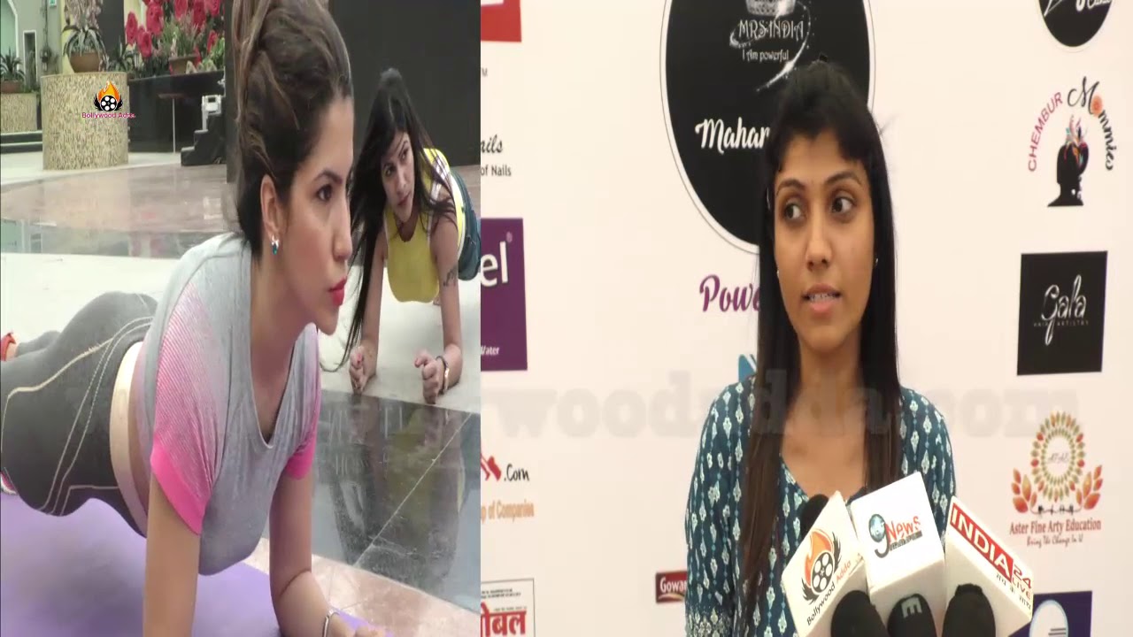 Organiser Trupti Parmar Auti Interacting At Mrs INDIA I Am Powerful ...