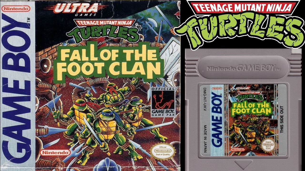 Teenage Mutant Ninja Turtles: Fall of the Foot Clan (Game Boy ...