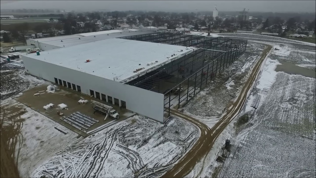 New Warehouse Construction - Spartan Logistics - YouTube