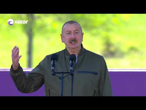 Prezidentlə ailəsi Şuşaya gedib - Şuşada “Xarıbülbül” festivalı keçirildi