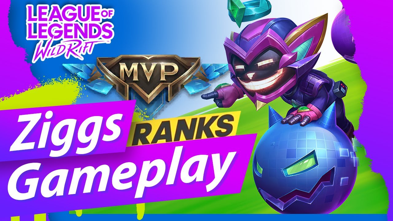 Ziggs - Explosive Achievement: Wild Rift Match MVP - YouTube
