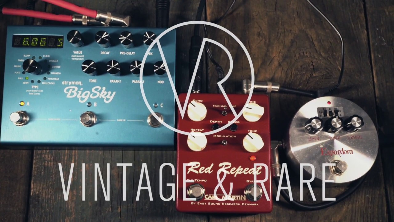 Red Repeat 2016 Edition / Carl Martin / Pedal Demo / VintageandRare.com ...