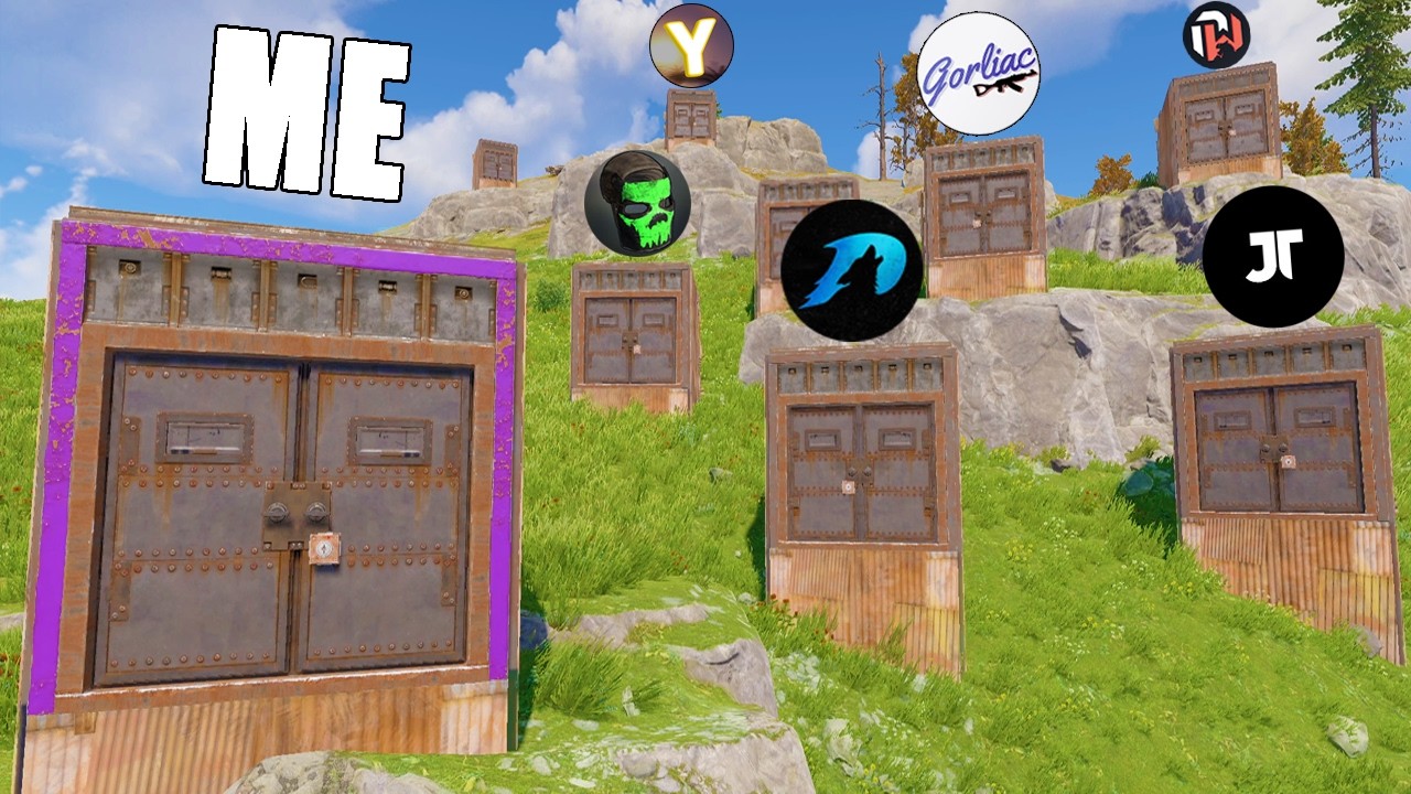 i played against 75 of the best rust creators - YouTube