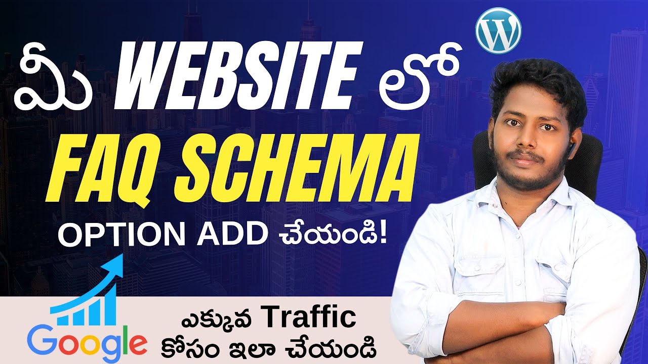 How To Add FAQ Schema Section In WordPress Telugu Get More Search how-to-add-faq-schema-section-in-wordpress-telugu-get-more-search