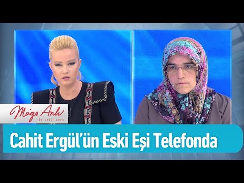 Cahit Ergül'ün eski eşi telefonda!  - Müge Anlı ile Tatlı Sert 10 Aralık 2019