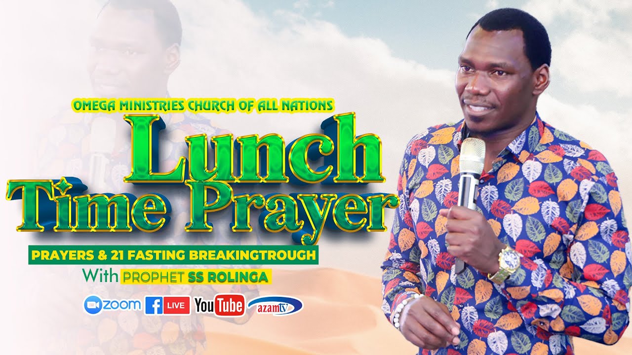 🔴#LIVE | LUNCH TIME PRAYER with Prophet SS ROLINGA (Jan 19, 2023) - YouTube