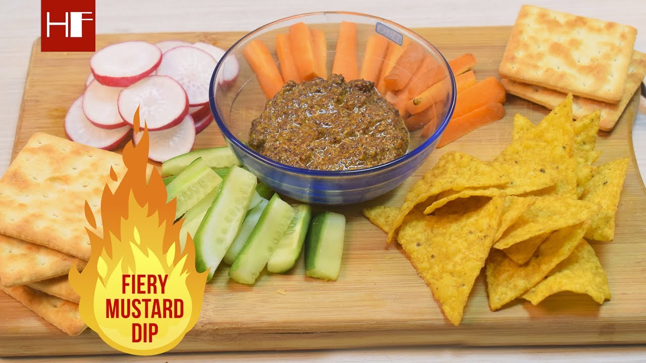 Easy Dip || Dip : Fiery Mustard Dip - YouTube