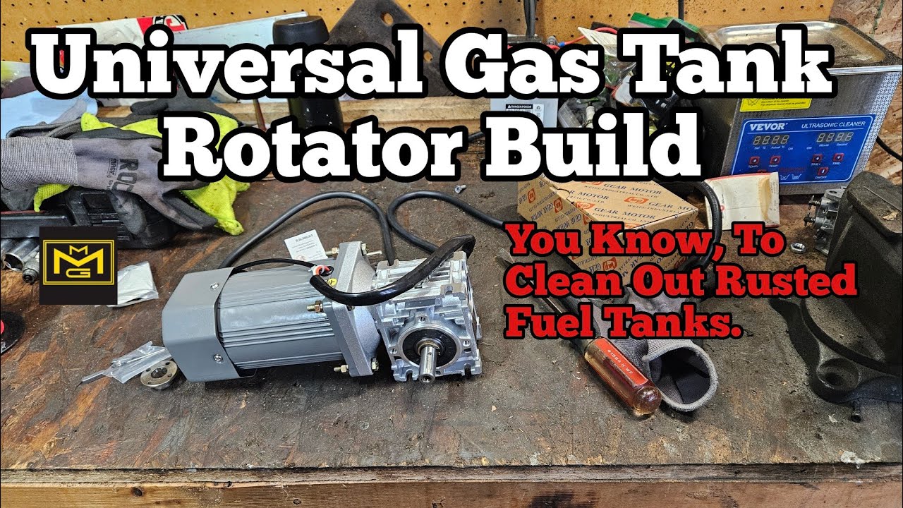 Homemade Gas Tank Tumbler - YouTube