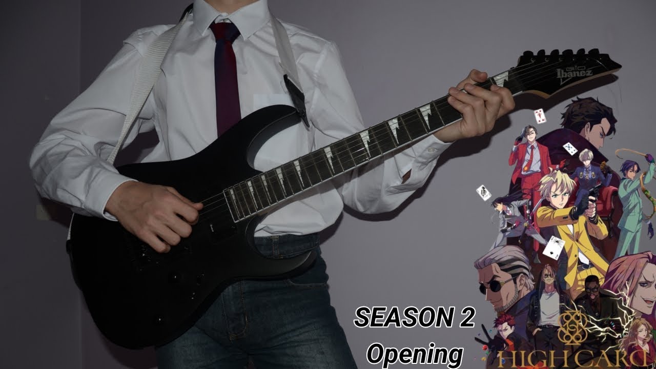 HIGH CARD SEASON 2 OPENING | Guitar cover + TABS | Five new old ...