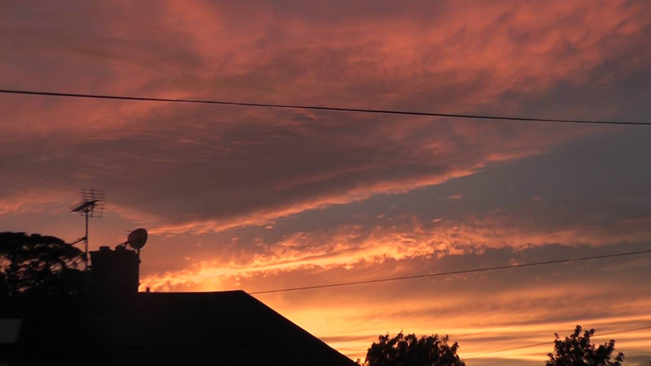 upload Amazing Sunset Cambridge UK 6sep11 741p - YouTube