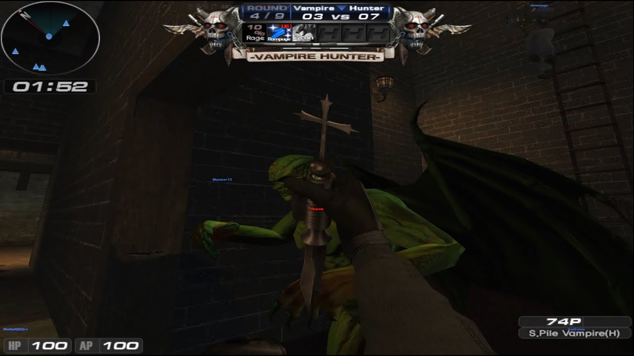 突襲 Sudden Attack Vampire Mode 吸血鬼模式 - YouTube