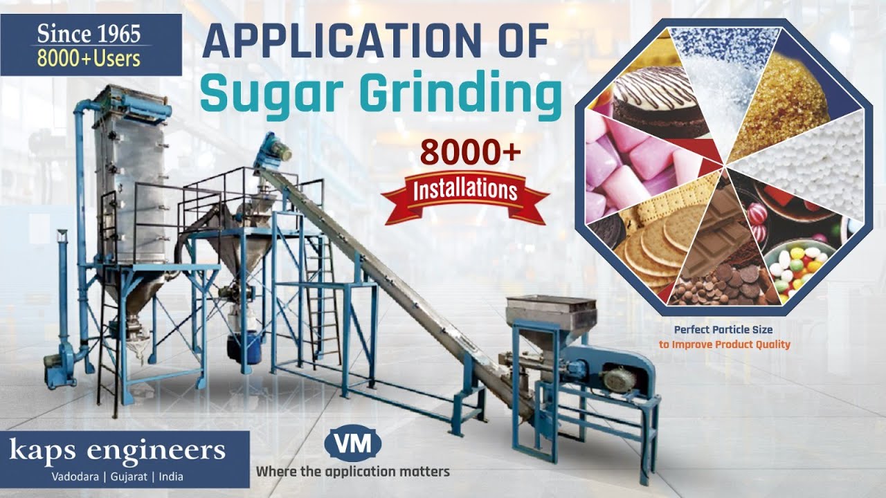 Sugar Pulverizer | Sugar powder making machine | 9374065701 / 9374065700 - Kaps Engineers - YouTube