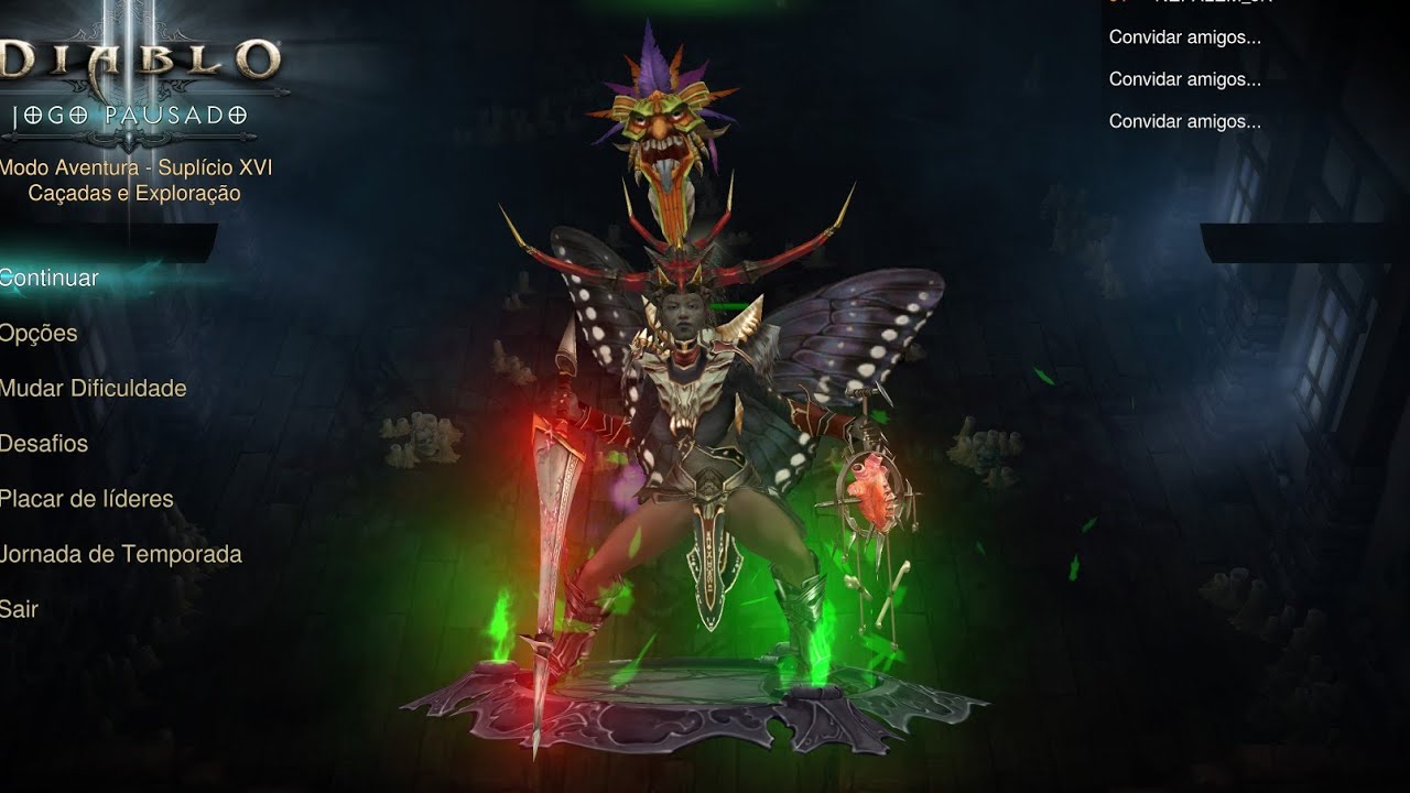Diablo 3 Season 33 RANK 1 Witch Doctor Zombie Bear GR150 ( 11 / 42 Set ...