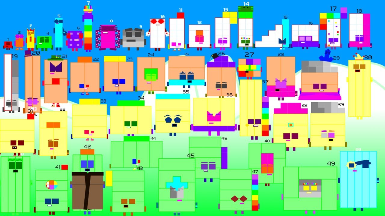 Numberblocks Band Retro Frenzy (Better Version) - YouTube