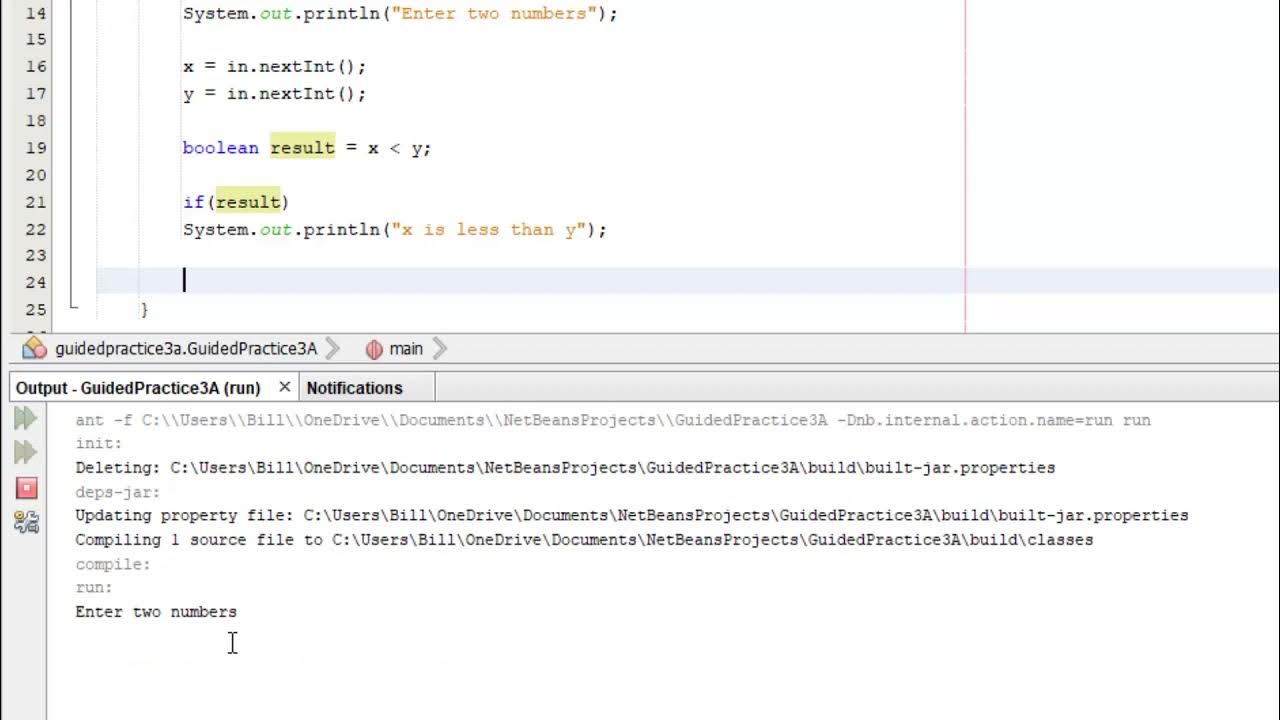 CSIS 113B Guided Practice 3A - YouTube