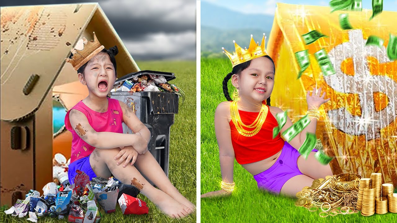 Rich vs Poor Students | Rich vs Poor Camping Life Hacks for Smart ...