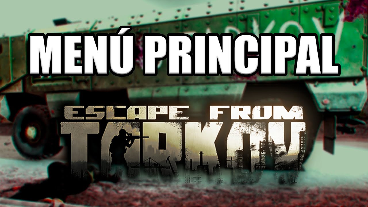 1 - Menú del juego Escape from Tarkov - Seguros - PMC - Modo Offline ...