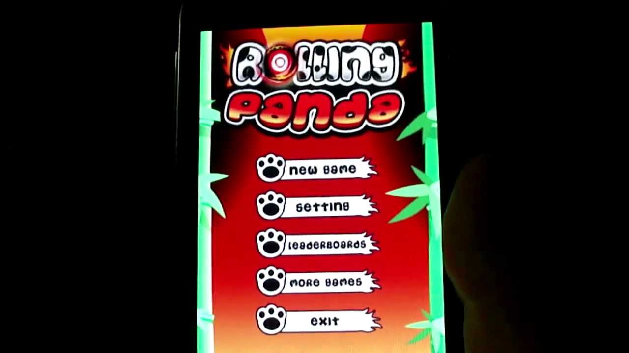 Rolling Panda Android Gameplay - YouTube
