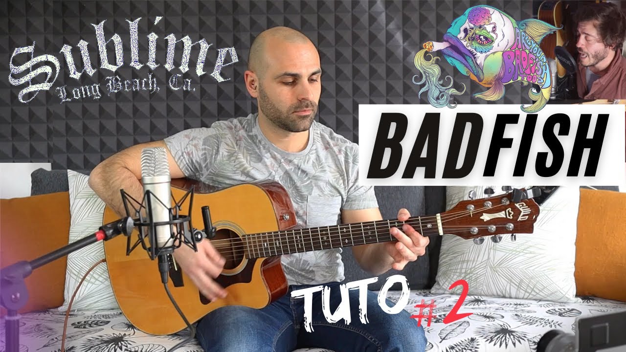 SUBLIME BADFISH : tuto, démo et cours de GUITARE - YouTube